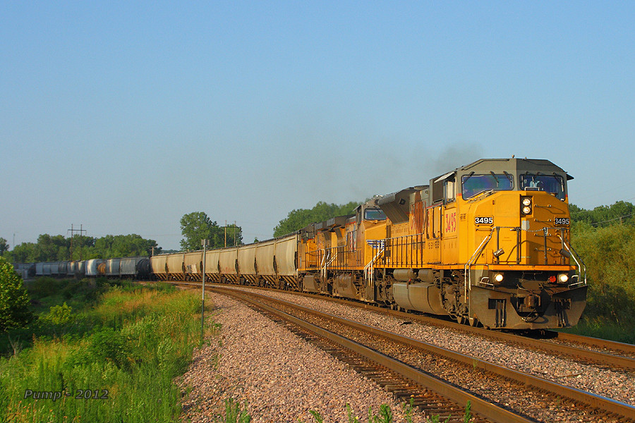 Southbound UP Manifest Train